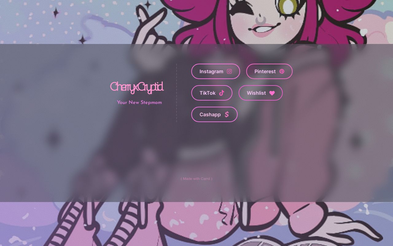 Links [cherrycakecryptid.carrd.co]